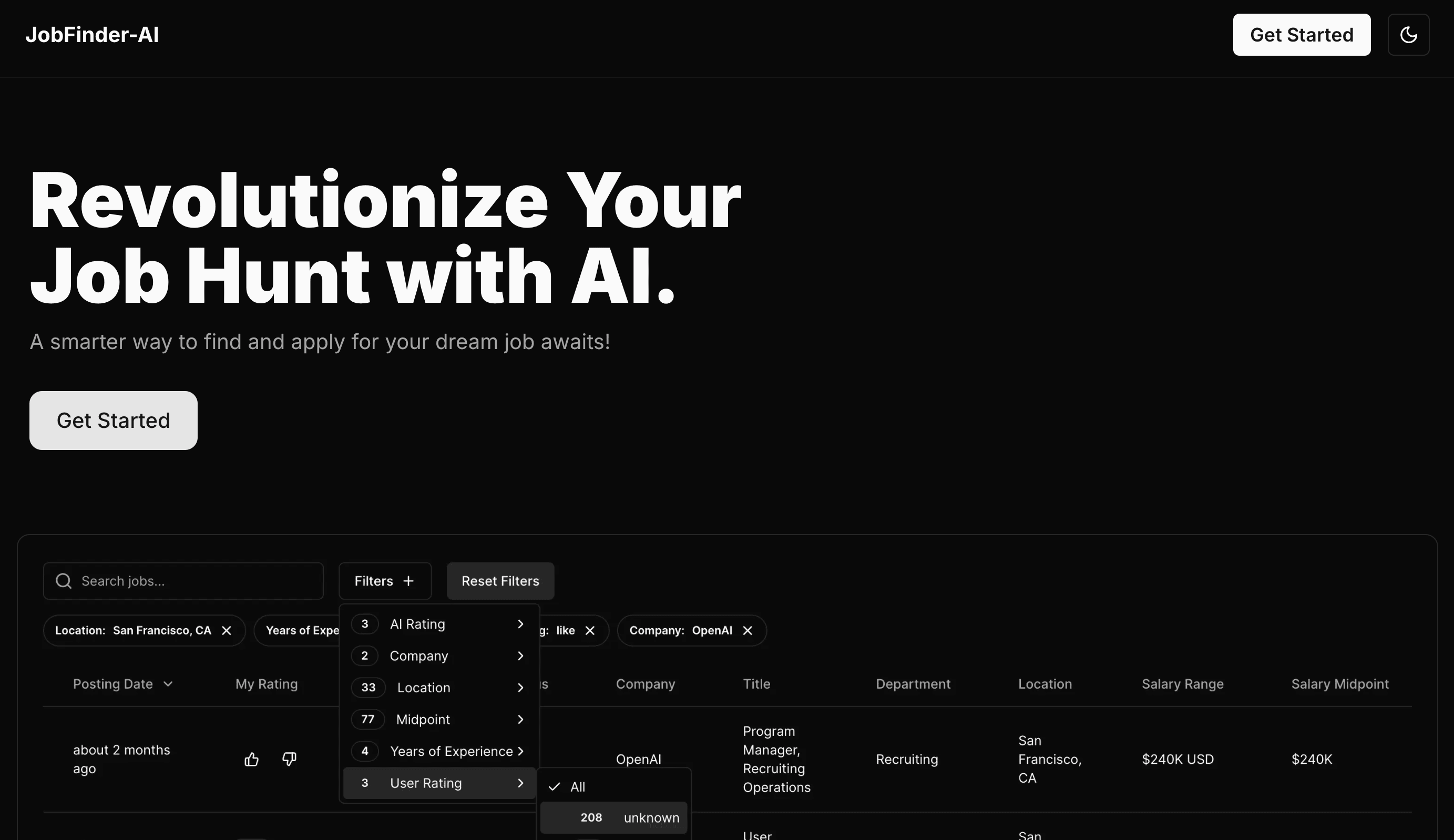 JobFinder-AI | AI-Powered Job Matching Platform